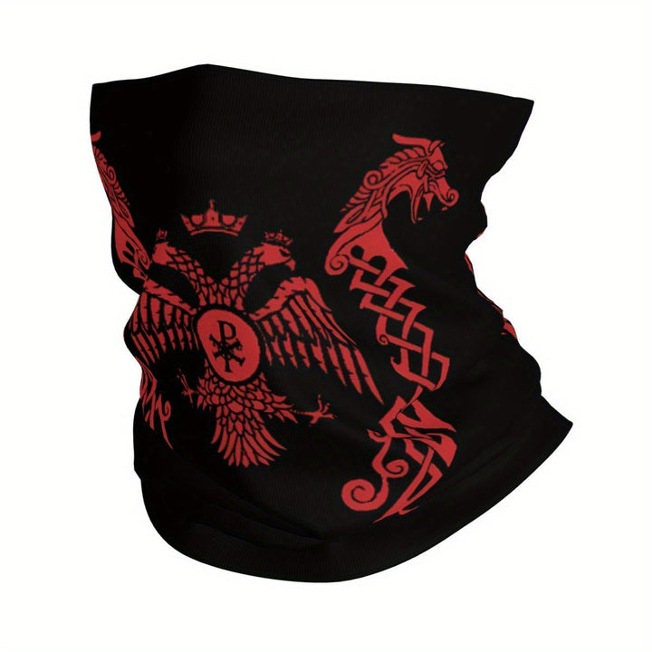 WorldNorse Crimson Knot Emblem Face Mask & Neck Gaiter